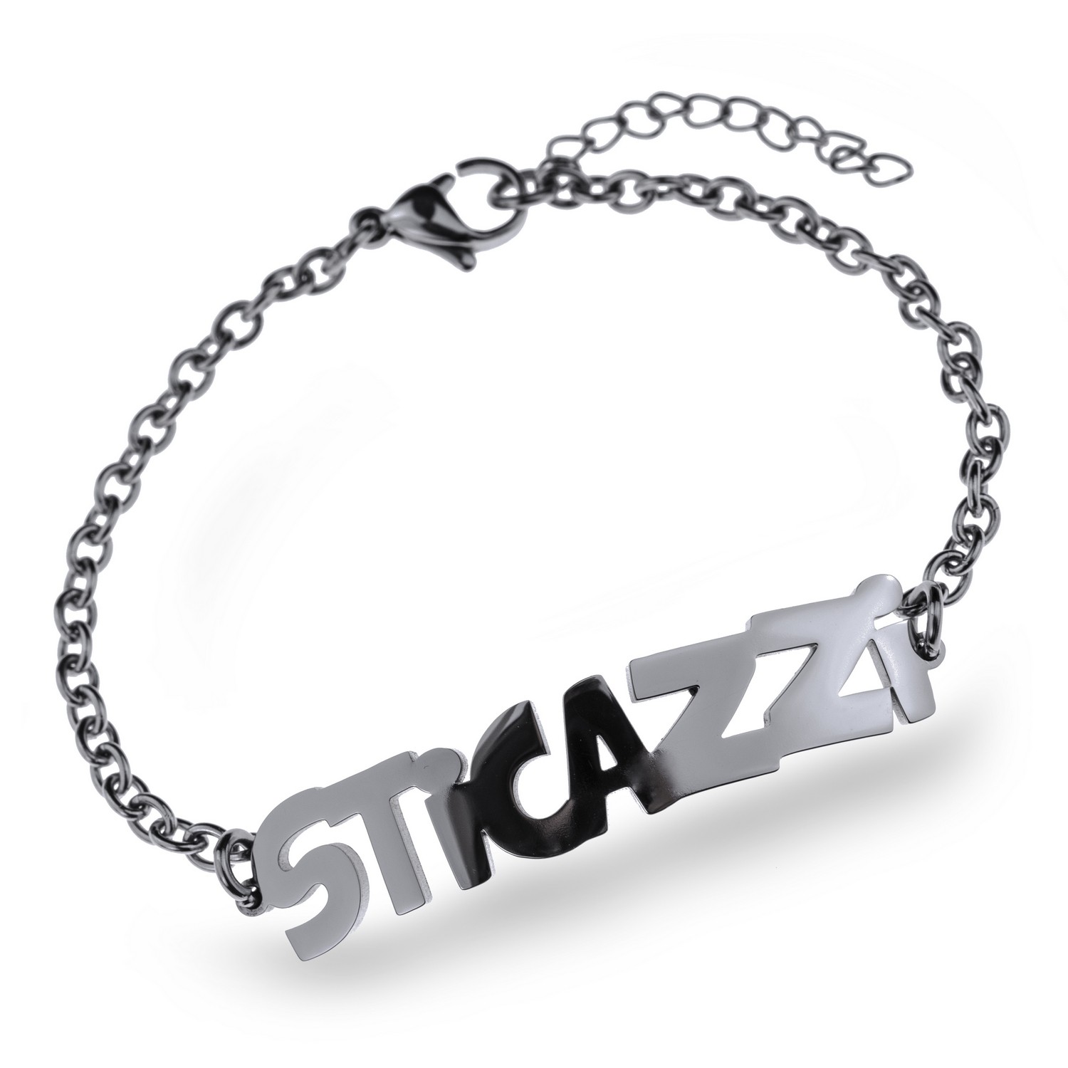 Bracelet "sticazzi" unisex in stainless steel